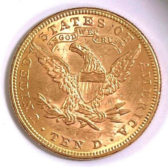1881 $10 Gold Coronet - Matthew Bullock Auctioneers