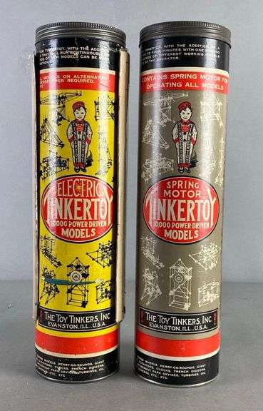 Group of 2 Electric Tinker Toy Play Sets - Matthew Bullock Auctioneers