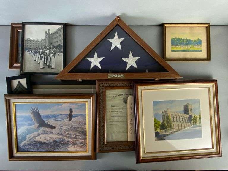 Group of 19 West Point Military Academy Art and More - Matthew Bullock ...