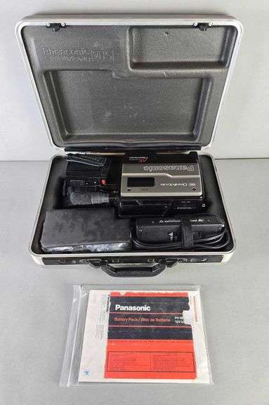 Panasonic OmniMovie VHS PV-220 Camera Recorder - Matthew Bullock ...