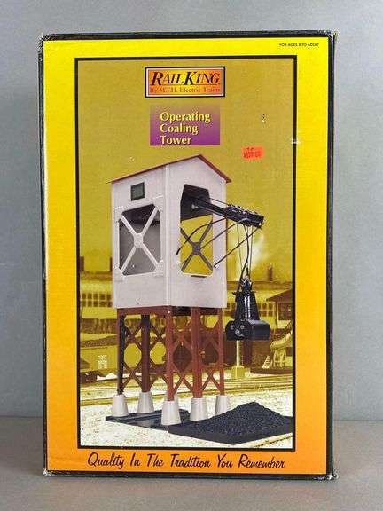 Rail King by MTH Electric Trains O Scale Operating Coal Tower - Matthew ...