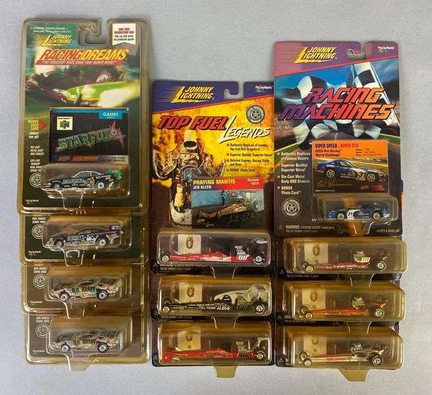 Group of Playing Mantis Johnny Lightning Race Cars - Matthew Bullock ...