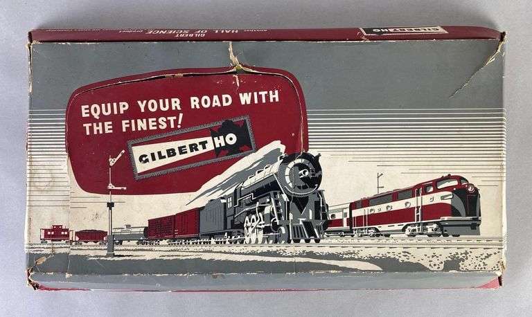 Gilbert HO Scale Train Set - Matthew Bullock Auctioneers