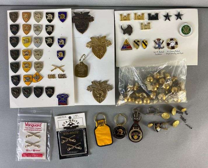 Group of AssortedWest Point Army Pins and More - Matthew Bullock ...