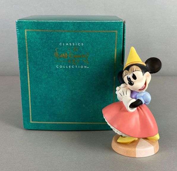 Disney Princess Minnie Brave Little Tailor Porcelain Figurine - Matthew ...