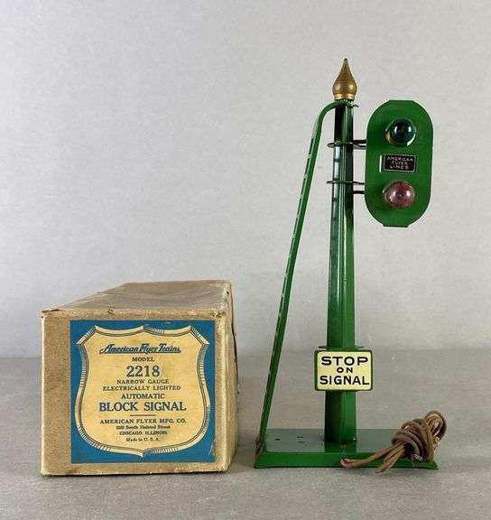 American Flyer O Scale No. 2218 Automatic Block Signal - Matthew ...