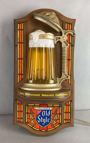 Old Style Motion Bubbler Advertising Beer Sign - Matthew Bullock ...