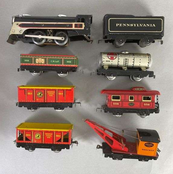 Marx O Scale Warehouse Train Set-Unnumbered - Matthew Bullock Auctioneers