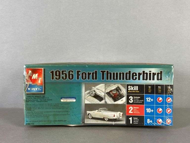 AMT American Graffiti 1956 Ford Thunderbird Plastic Model Kit - Matthew ...