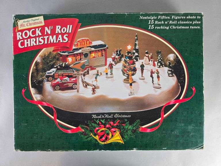 Mr. Christmas Rock N Roll Christmas Animated Display - Matthew Bullock ...