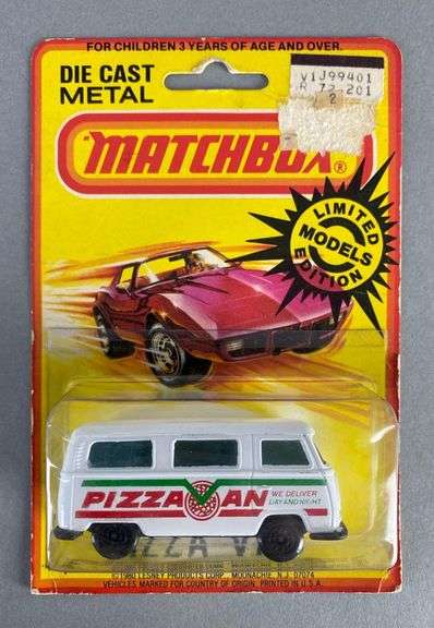 Matchbox Limited Edition Model Pizza Van - Matthew Bullock Auctioneers
