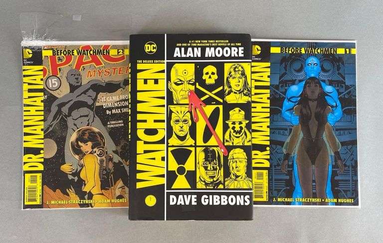 Watchmen Book and Comics - Matthew Bullock Auctioneers
