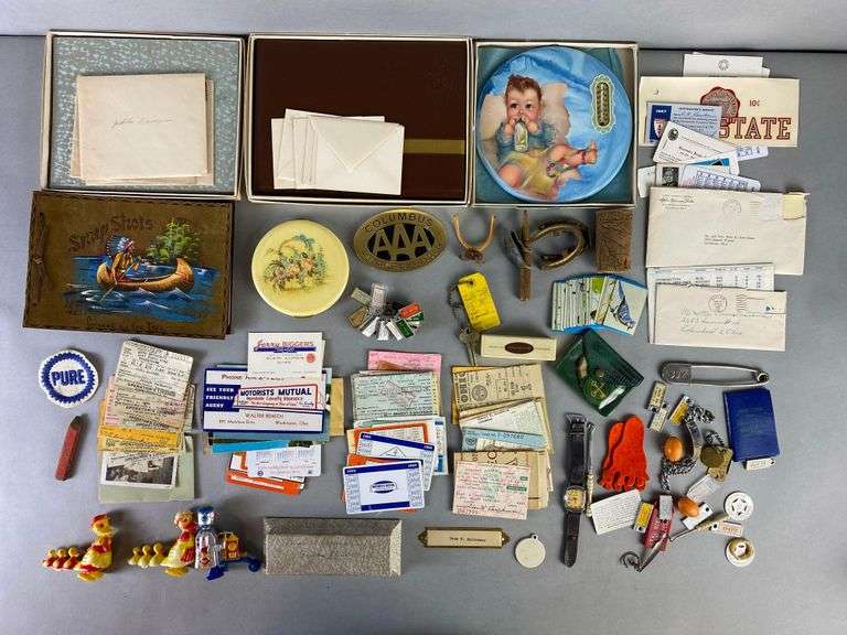 Large Group of Assorted Items and Ephemera - Matthew Bullock Auctioneers