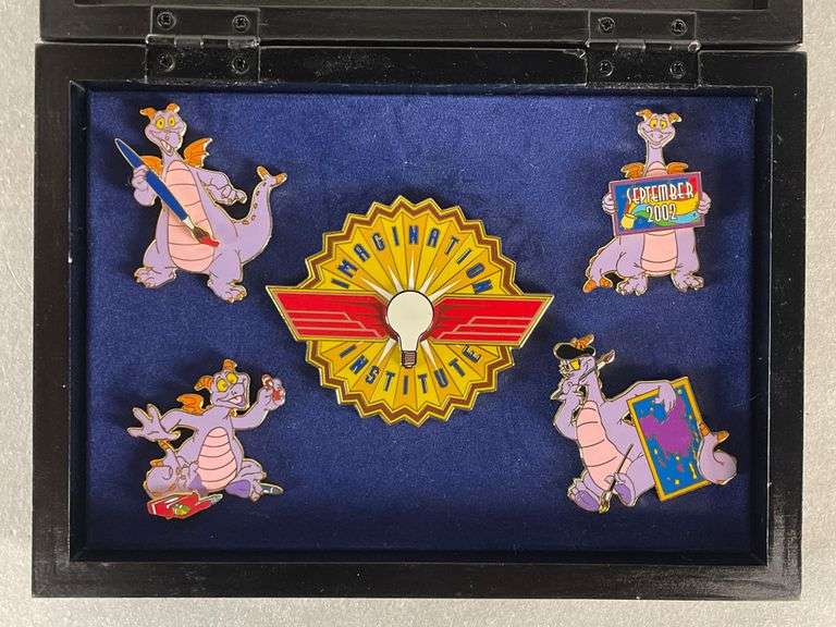 Disney Imagination Institute 5 Pin Set - Matthew Bullock Auctioneers