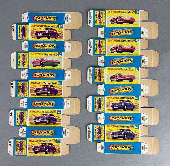 Group of Matchbox Superfast G Type Boxes - Matthew Bullock Auctioneers