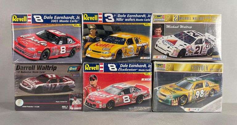 Group of Revell NASCAR Model Kits - Matthew Bullock Auctioneers