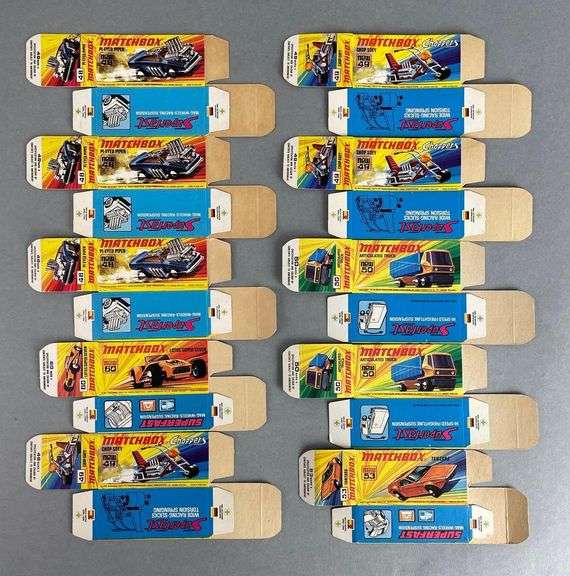Group of Matchbox K Type Boxes - Matthew Bullock Auctioneers