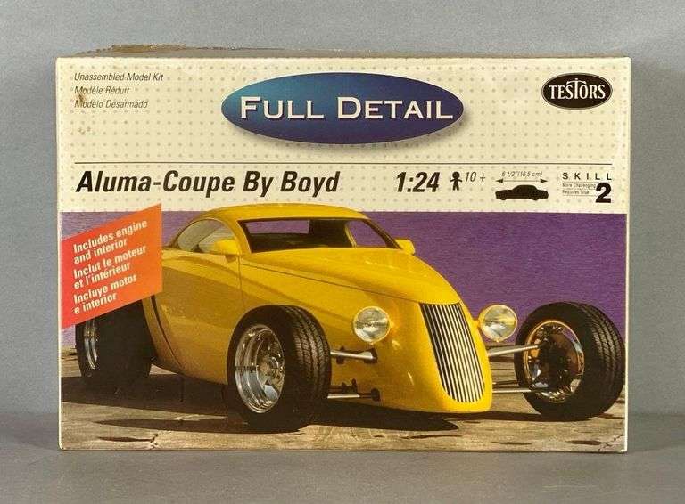 Testors Full Detail Aluma-Coupe By Boyd Plastic Model Kit - Matthew ...