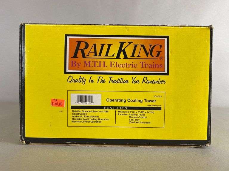 Rail King by MTH Electric Trains O Scale Operating Coaling Tower ...