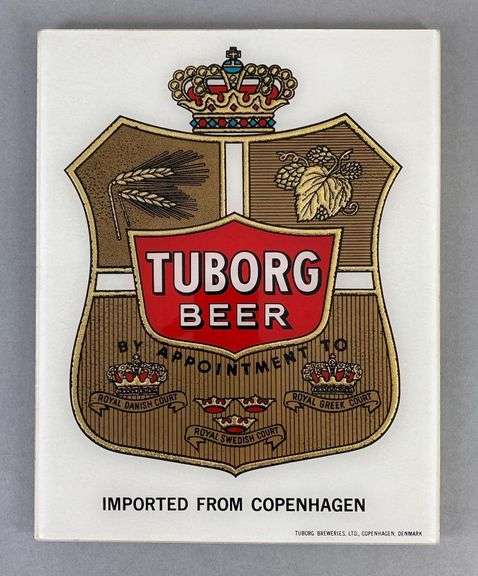 Tuborg ROG Advertising Beer Sign - Matthew Bullock Auctioneers