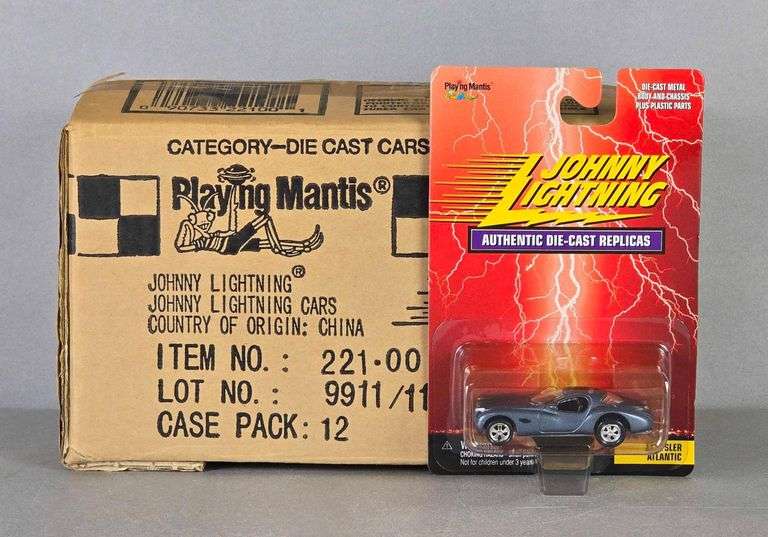 Box of 12 Playing Mantis Johnny Lightning Chrysler Atlantic Cars ...