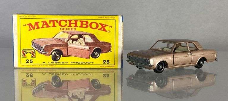 Matchbox No. 25 Ford Cortina - Matthew Bullock Auctioneers