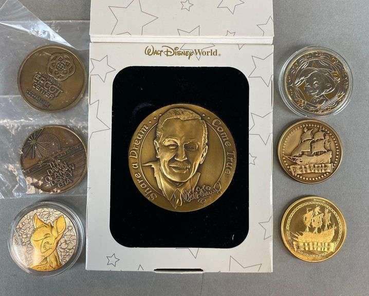 Group of Disney Tokens - Matthew Bullock Auctioneers