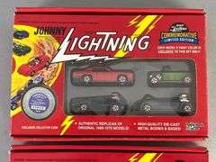 Group of 2 Johnny Lightning Commemorative Edition Die-Cast Vehicle Sets ...