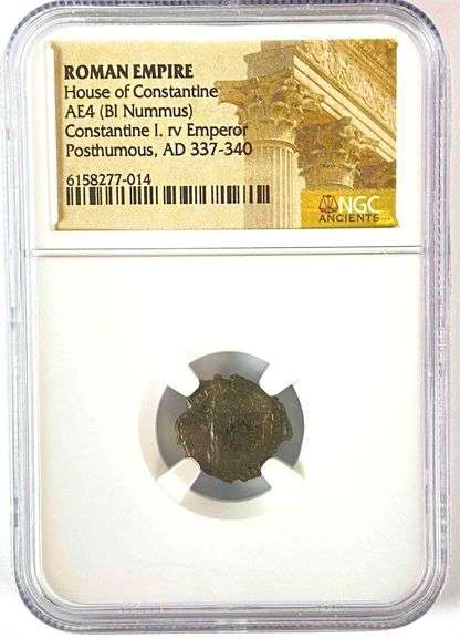NGC Certified Coin Roman Empire House of Constantine - Matthew Bullock ...