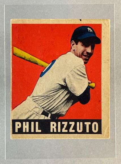 1948 Leaf Phil Rizzuto #11 - Matthew Bullock Auctioneers
