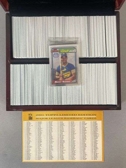 2001 Topps Baseball Limited Edition 50th Anniversary Set 3306/3805 ...