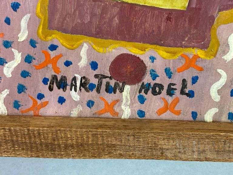 Martin Noel Couples Portrait Oil Painting on Board - Matthew Bullock ...