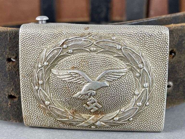 WW2 German Army Belt with Ammunition Pouches - Matthew Bullock Auctioneers