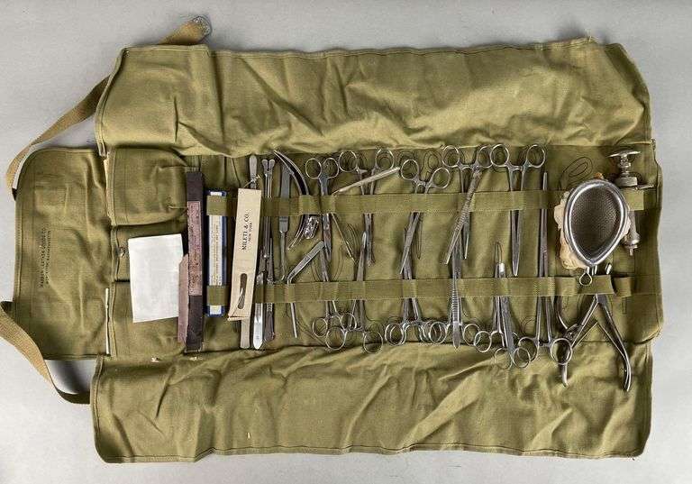 WW2 Field Medical Operation Kit - Matthew Bullock Auctioneers