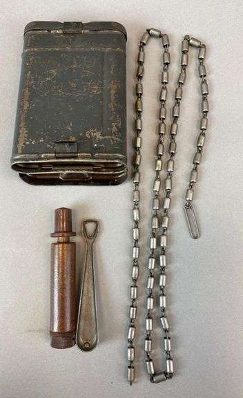 WW2 German Mauser Cleaning Kit - Matthew Bullock Auctioneers
