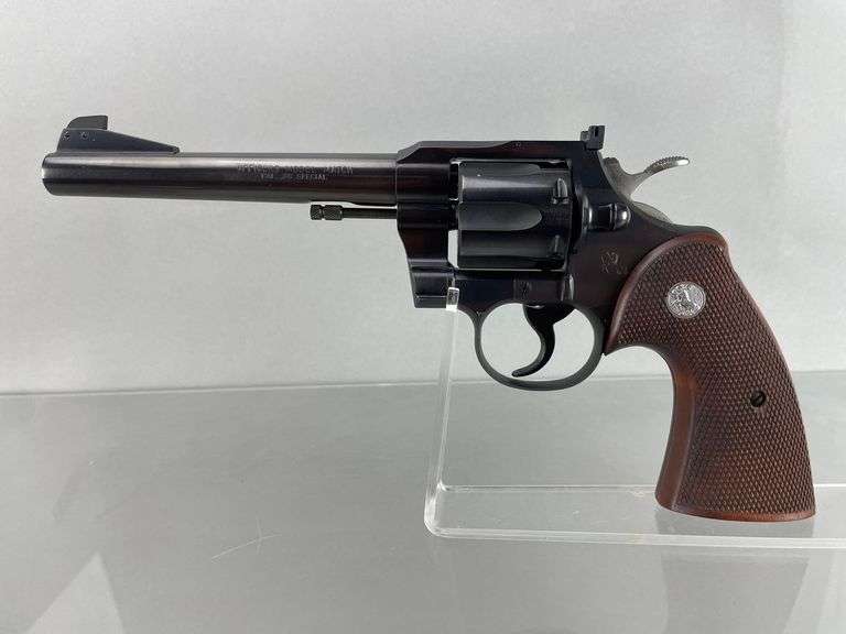 Colt Officers Model Match .38 Spl. Cal. Double Action Revolver ...