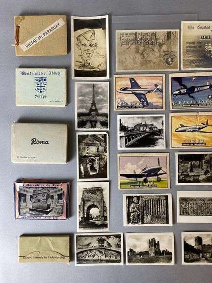 Group of Miniature Postcards and More - Matthew Bullock Auctioneers