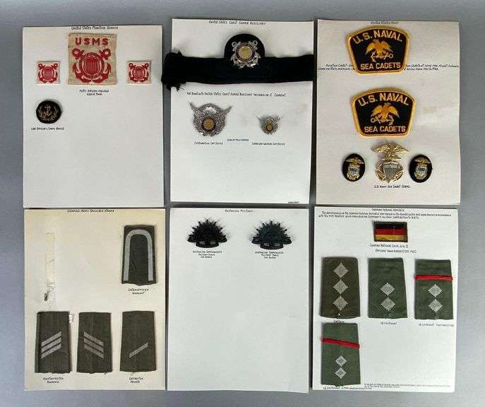 Group of US and Foreign Military Patches and More - Matthew Bullock ...