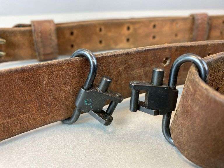 Leather 1903 Springfield or Garand Rifle Sling - Matthew Bullock ...