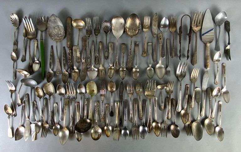 Group of Assorted Flatware and More - Matthew Bullock Auctioneers