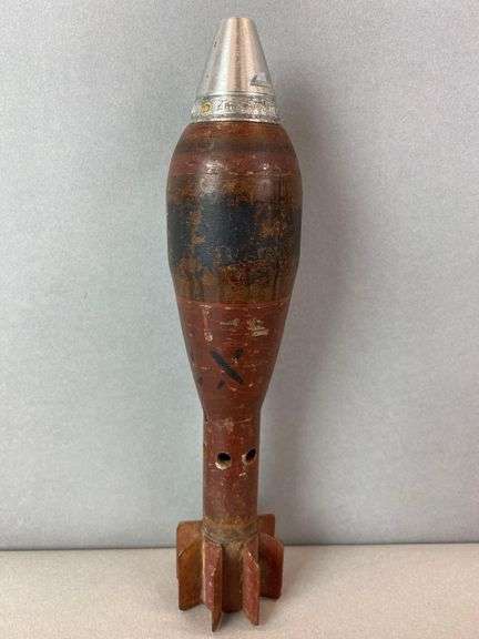 WW2 German Inert Practice Mortar - Matthew Bullock Auctioneers