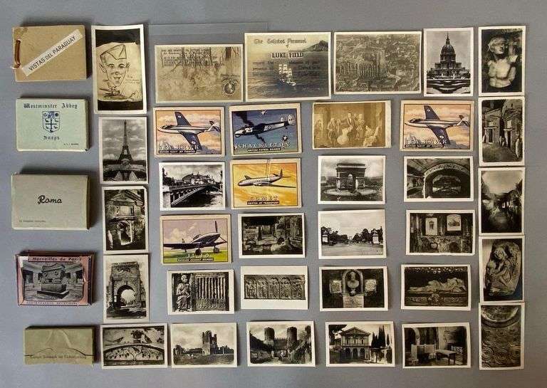 Group of Miniature Postcards and More - Matthew Bullock Auctioneers