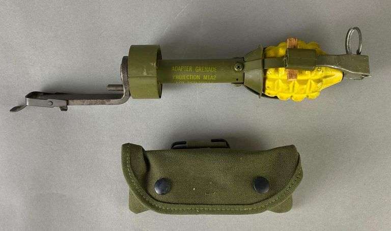 Inert WW2 US M1A2 Grenade Launcher Projector - Matthew Bullock Auctioneers