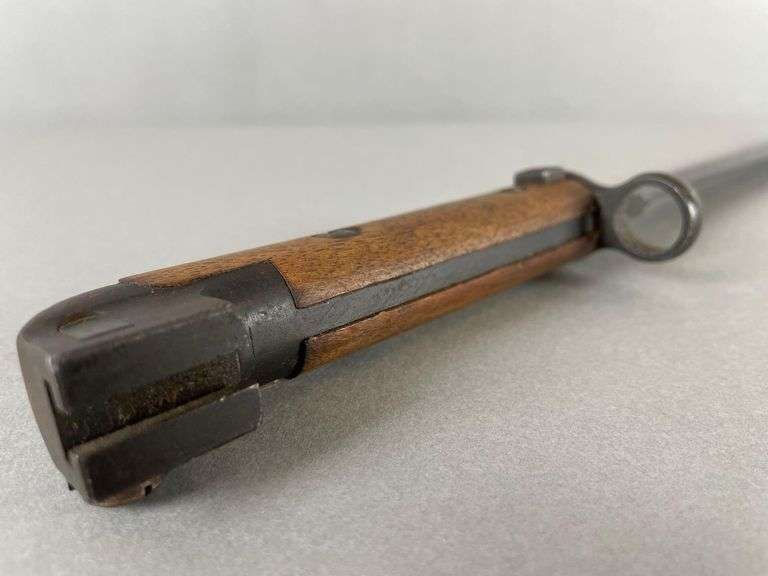 WW2 Bayonet with Locking Scabbard - Matthew Bullock Auctioneers