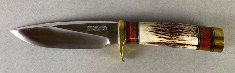 Randall Custom Model 26 Pathfinder Stag Knife - Matthew Bullock Auctioneers