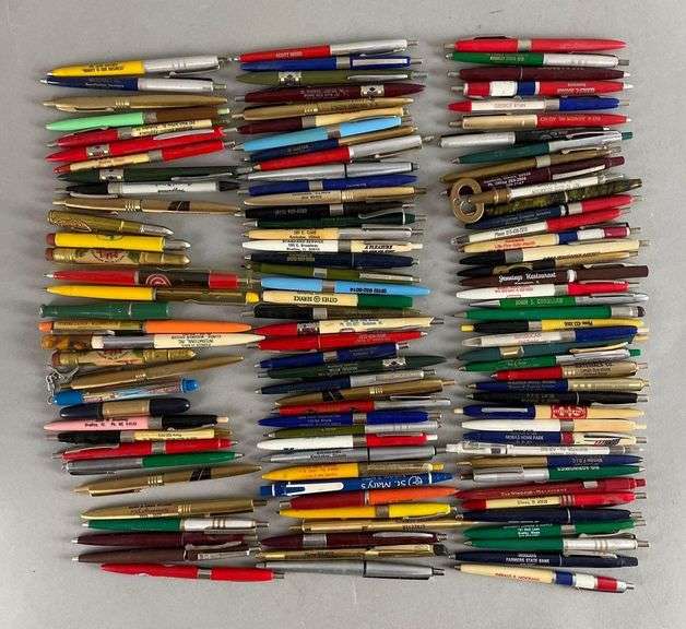 Group of Advertising Pens and Mechanical Pencils - Matthew Bullock ...