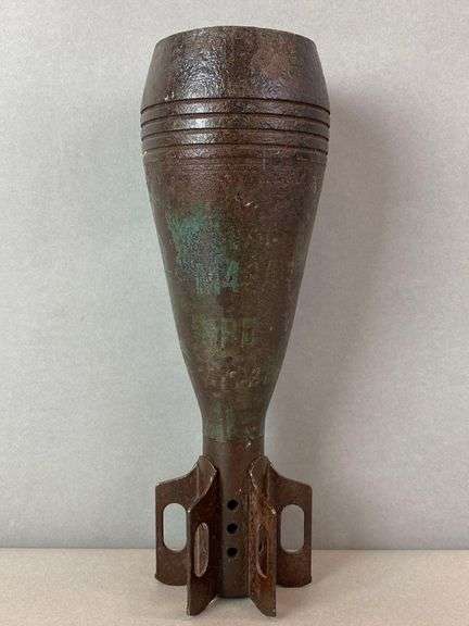 WW2 Inert Practice Mortar - Matthew Bullock Auctioneers