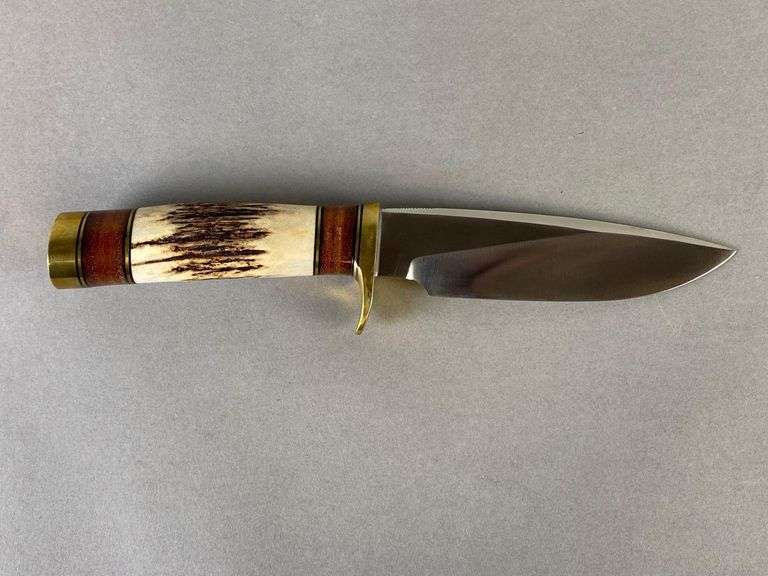 Randall Custom Model 26 Pathfinder Stag Knife - Matthew Bullock Auctioneers