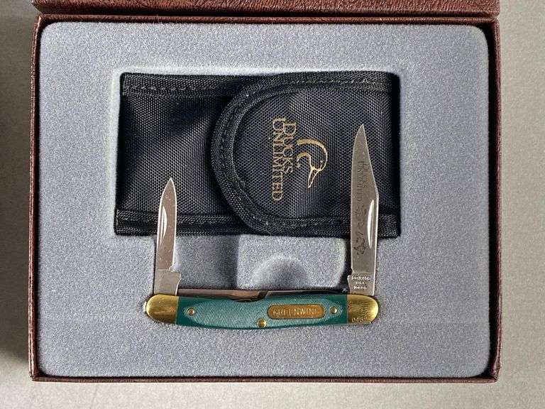 Group of 4 Ducks Unlimited Collectors Schrade Pocket Knives - Matthew ...