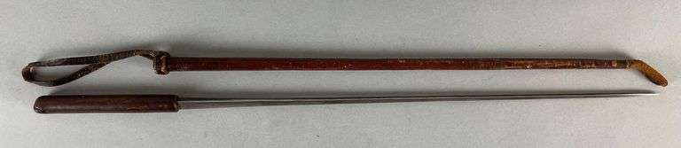 Antique Riding Crop / Dagger - Matthew Bullock Auctioneers